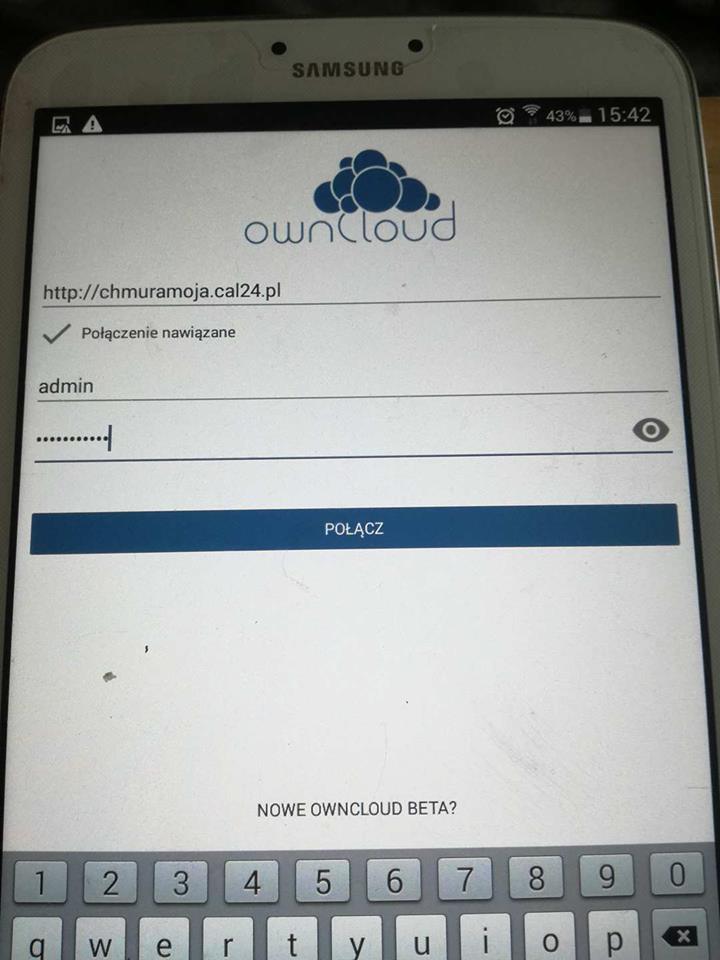 Logowanie - Android - cal.pl